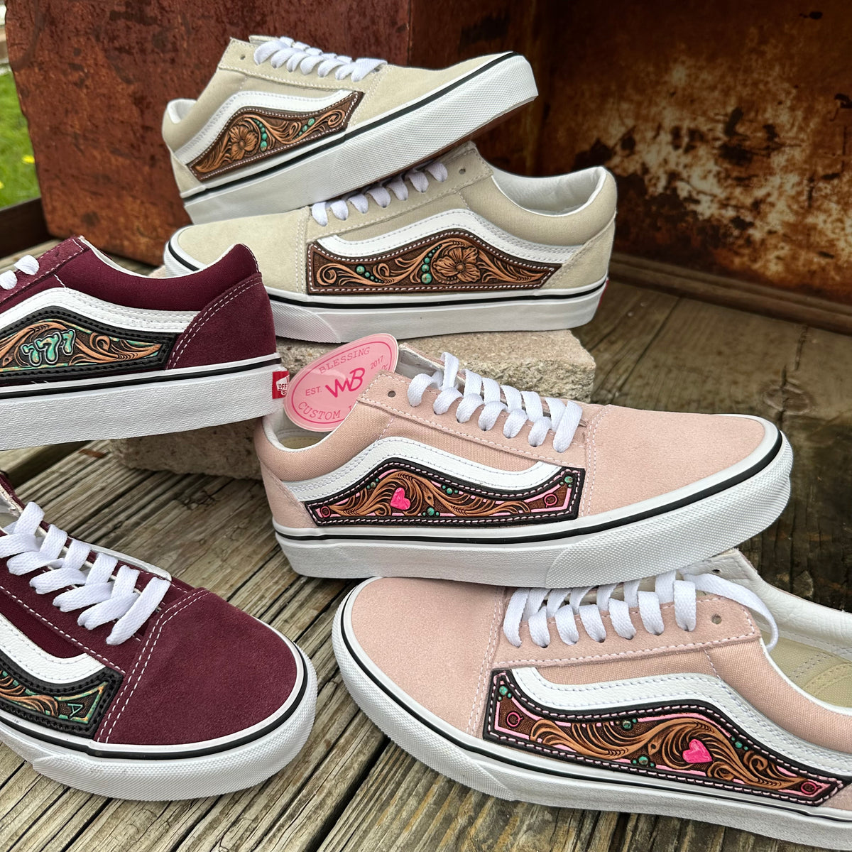 Shoes- Custom ONLY PLEASE EMAIL! – Blessing Custom Leather