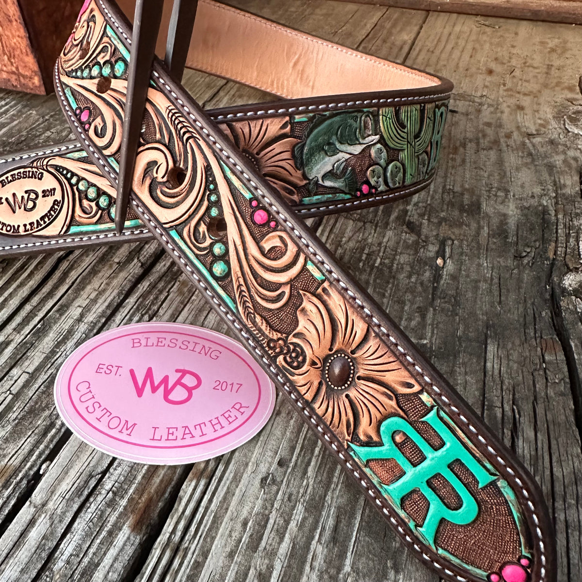 Custom Belt INFORMATION ONLY – Blessing Custom Leather